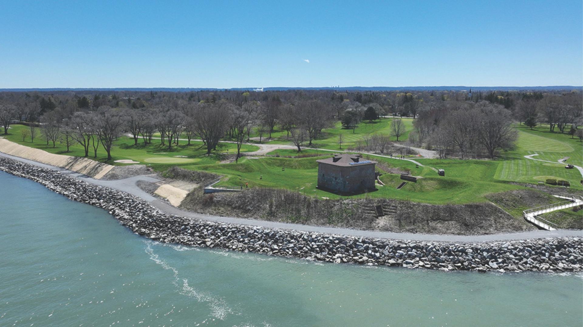 Cross-Canada Team Restores Lake Ontario Shoreline at Historic Fort